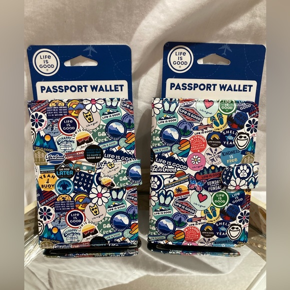 Life Is Good | Accessories | Life Is Good Passport Wallet | Poshmark